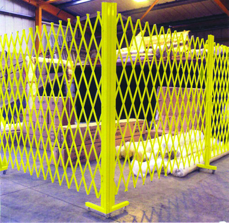 Safety Yellow Gates - Xpanda Security Products