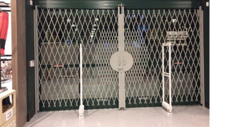 Retail Window and Door Security Gates - Xpanda Security Products