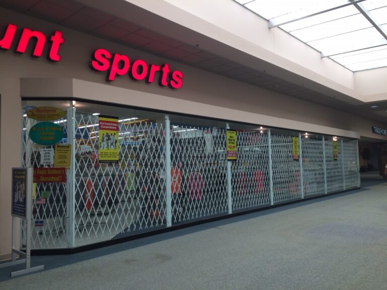 Retail Window and Door Security Gates - Xpanda Security Products