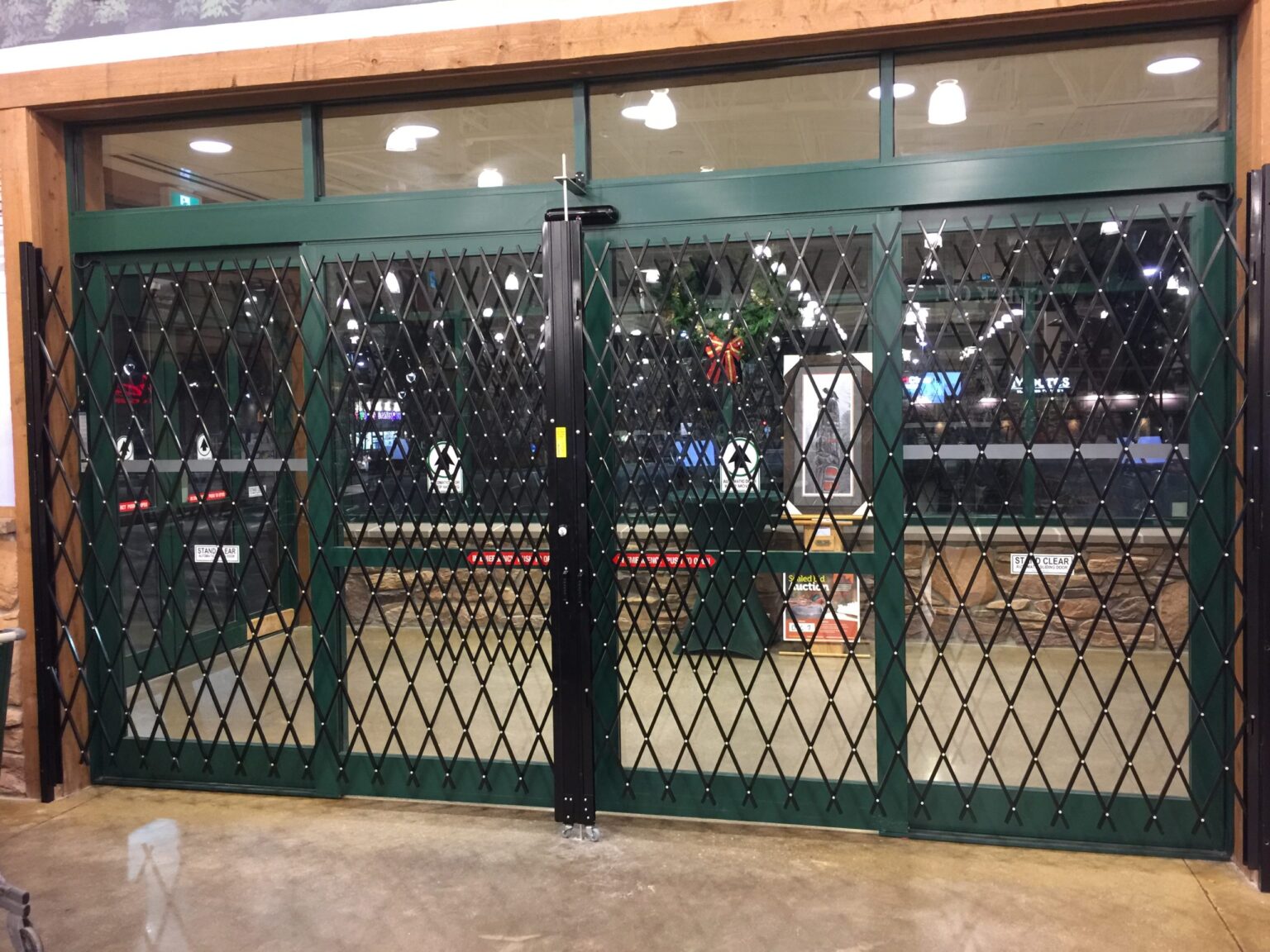 Retail Window and Door Security Gates - Xpanda Security Products