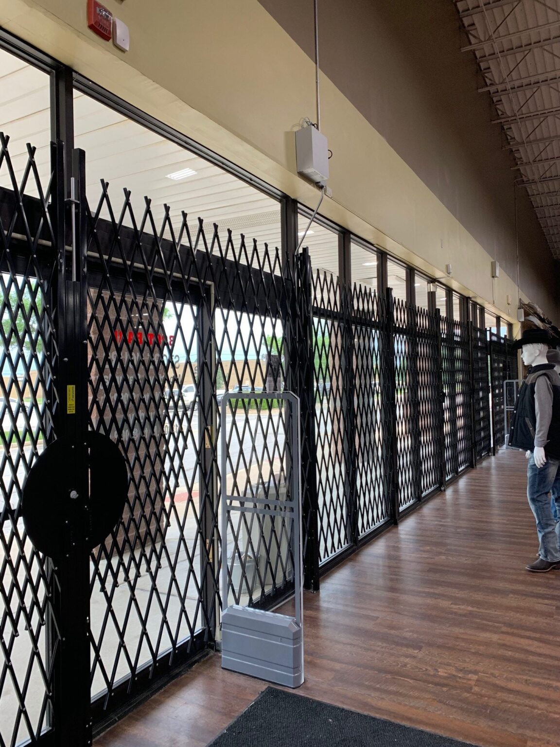 Retail Window and Door Security Gates - Xpanda Security Products
